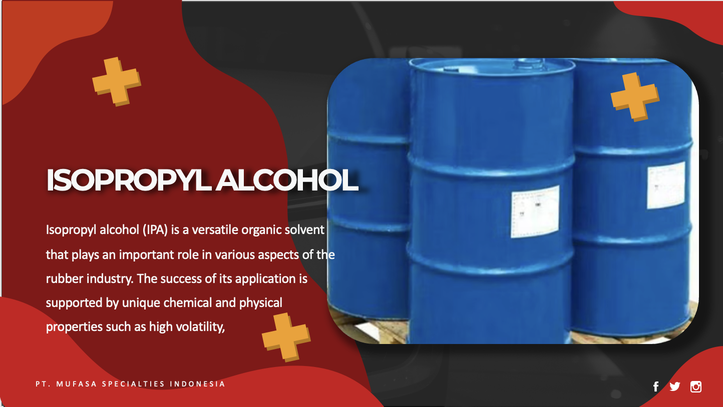 Jual Isopropyl Alcohol - PT. Mufasa Specialties Indonesia