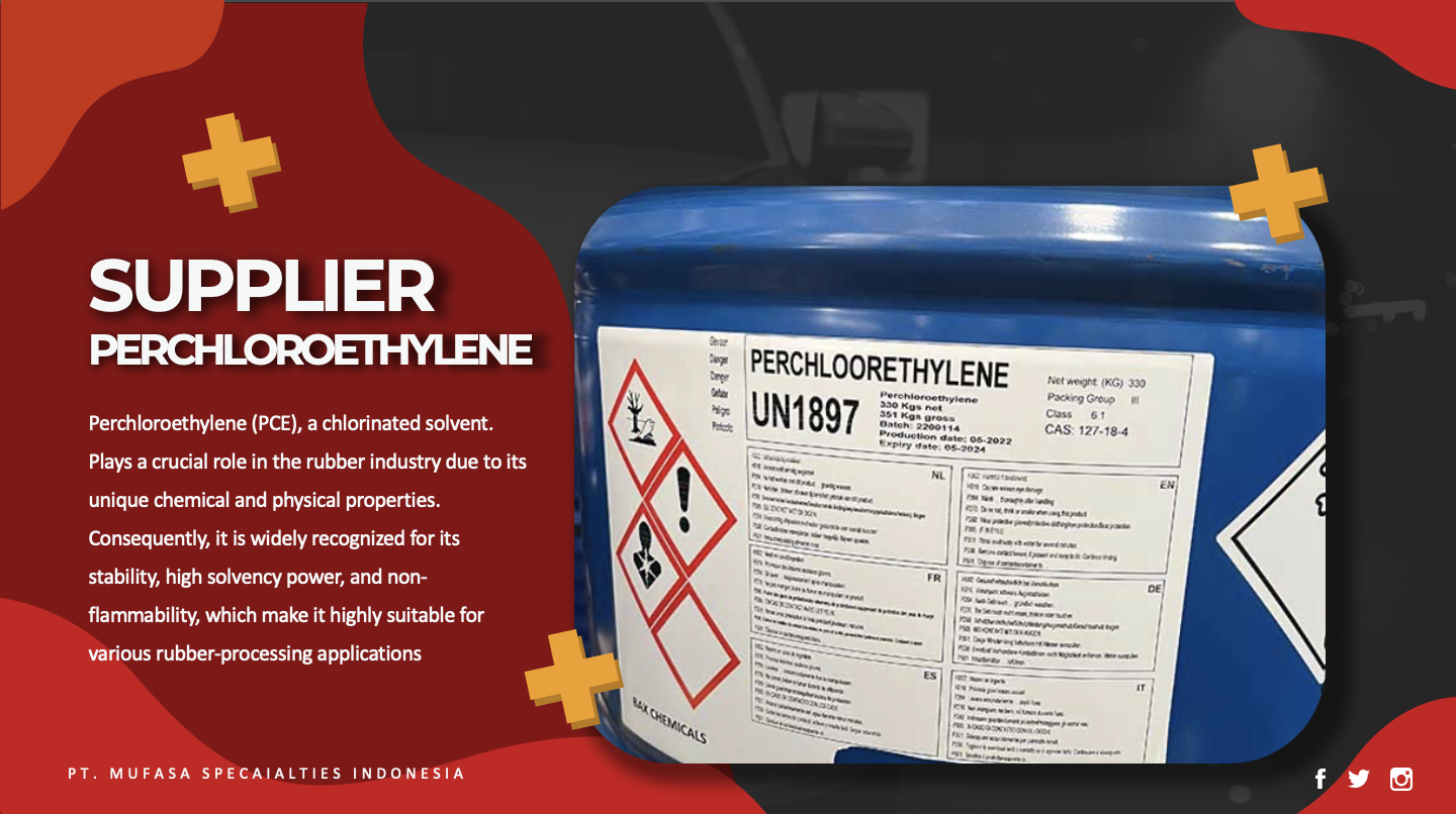Distributor Perchloroethylene - PT. Mufasa Specialties Indonesia