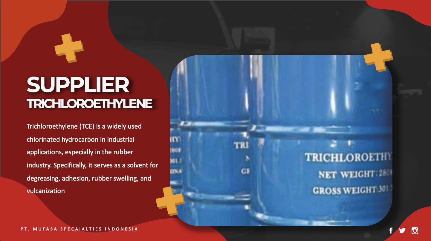 Supplier Trichloroethylene - PT. Mufasa Specialties Indonesia