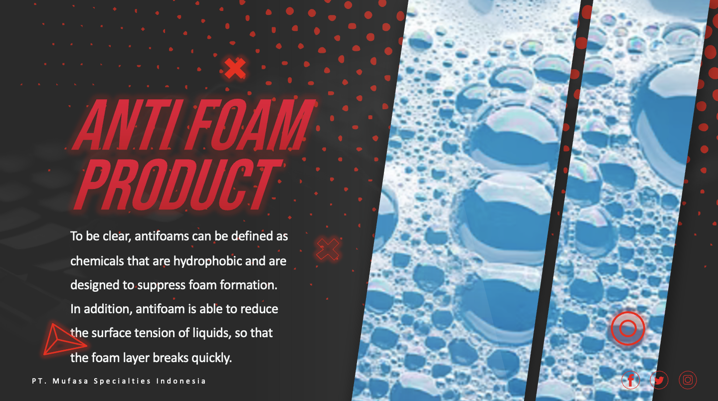 Jual Antifoam - PT. Mufasa Specialties Indonesia