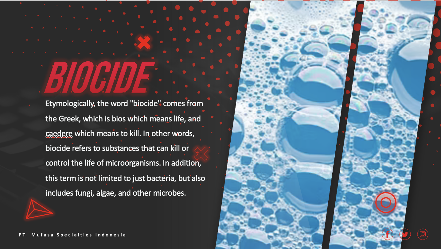 Jual Biocide - PT. Mufasa Specialties Indonesia