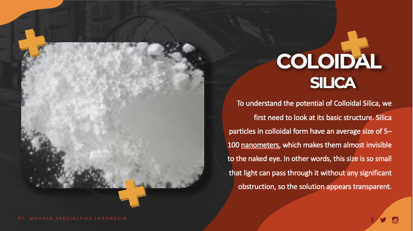 Jual Colloidal Silica - PT. Mufasa Specialties Indonesia